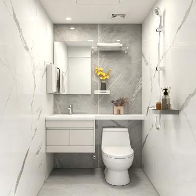 China Impact Resistant Heat Resistant Modular Toilet Shower Units Seamless Prefab Shower Room With Toilet for sale