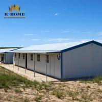 China Modular Prefab Guest House 130 Sqm with Bathroom and Kitchen 2 Bedrooms for sale