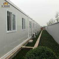 China Modular Container Home 36 sqm with Bathroom and Kitchen for Refugee Accommodation for sale