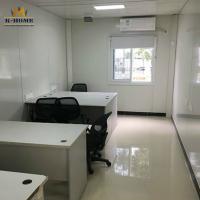 China Modular Portable Container House Office 108 sqm 6 Person Capacity Durable Steel Frame for sale