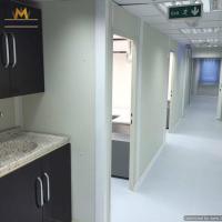 China Modular Portable Container House Office 108 sqm 6 Person Capacity Durable Steel Frame for sale