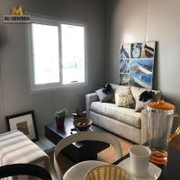 China Fireproof Pre Manufactured Container Home 54 sqm Steel Structure Modular Design for sale
