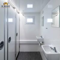 China Prefabricated Portable Accommodation Camp 45 sqm with Bathroom for 4 Workers for sale