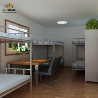 China Prefabricated Portable Accommodation Camp 45 sqm with Bathroom for 4 Workers for sale