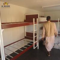 China Mobile Flat Pack Prefab House 3000x5950x2800mm Fire Proof Panel Quick Assembly for sale