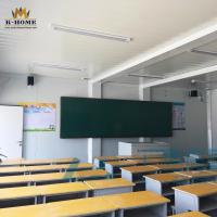 China Customized Portable Classroom Steel Structure Container House 72 Units 5.95m Length for sale