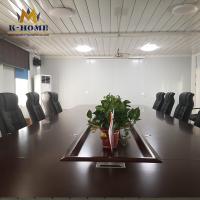 China Prefabricated Modular Container Office Accommodation 2.3mm Galvanized Steel Frame for sale