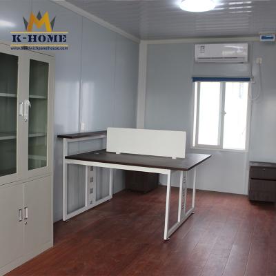 China Beweegbaar Prefab Modulair Containerhuis voor Tijdelijke Bouw Te koop