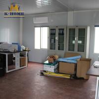 China Modular Flat Pack Prefab House Rain Proof Strong Durable 3x5.95x2.8m for sale