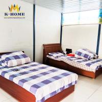 China Two Storeys K Type Prefab Accommodation Strong  Fireproof Rain Proof for sale