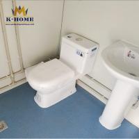 China Homeless Accommodation Prefab Camp Duplex Modular Home 36 sqm Steel Structure for sale