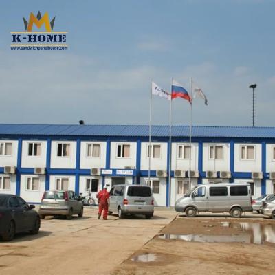 China Pre Vervaardigd van de staalstructuur van de de Hitteisolatie van Containerhuizen de Sandwichcomité Huis Te koop
