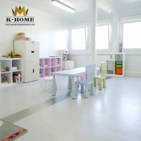 China Students Container School Dormitory Modular Portable Accommodation for sale