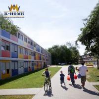 China Prefab School Building Transportable Portable Classrooms 50mm Rock Wool ISO CE for sale