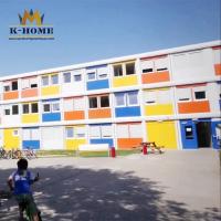 China Modular Container Building for Temporary Use 120kmh Wind Resistance Grade 8 Seismic for sale