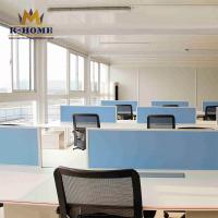 China Stackable Two Storey Office Container Portable Sandwich Panel House 50mm EPS for sale