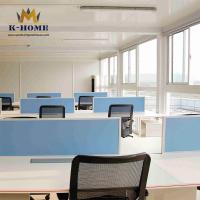 China Modular Prefabricated Container Office 20ft Portable Sandwich Panel House with A1 Fireproof for sale