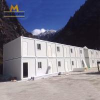 China Portable Flat Pack Container Labour Accommodation 3 Floor Customizable for sale