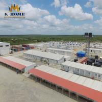 China Prefab Container House for Refugee Camp 5950x3000x2800mm Earthquake Grade 8 for sale