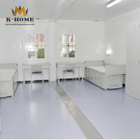 China Modular Container Military Man Camp Dormitory Cabin 6000x3000x2800mm Steel Structure for sale