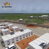 China Modular Container Military Man Camp Dormitory Cabin 6000x3000x2800mm Steel Structure for sale