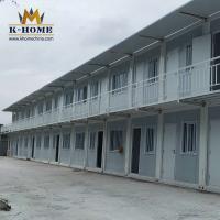 China Fast Installation Portable Accommodation Workforce Housing Man Camp 20ft Container House for sale