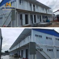 China Fast Installation Portable Accommodation Workforce Housing Man Camp 20ft Container House for sale