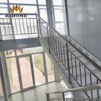 China Prefabricated Flat Pack Container Office House 20ft Portable Steel Structure Worksite for sale