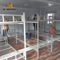 China Quick Built Sandwich Panel Container House Modular Army Dormitory 6000x3000x2800mm for sale