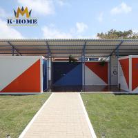 China Temporary Student Housing Portable Classrooms 10x20 ft Fireproof Modular Container for sale