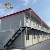 China Demountable Mining Site Buildings Prefab Camp 18m² Modular Container House for sale