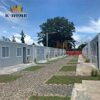 China Portable Knockdown House for Mining Camp 6000x3000mm Flat Roof Container for sale