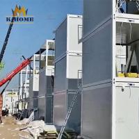 China Transportable Flat Pack Container House Mining Camp Building 3000x5950mm Galvanized Steel for sale
