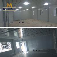 China Portable Knockdown House for Mining Camp 6000x3000mm Flat Roof Container for sale