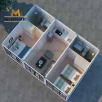 China Quick Assembly EPS Sandwich Panel Container House 36 sqm Workforce Housing for sale