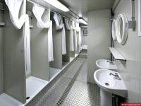 China Temporary Construction Mobile Container Toilet 60mm EPS Panel Insulated for sale