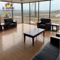China Prefab Mobile Flat Pack 20 Ft Container Office House for Construction Site for sale