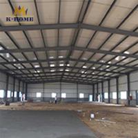 China Pre-Engineered Steel Structure Building Workshop 35 Year Lifespan 40-50 dB Sound Insulation for sale