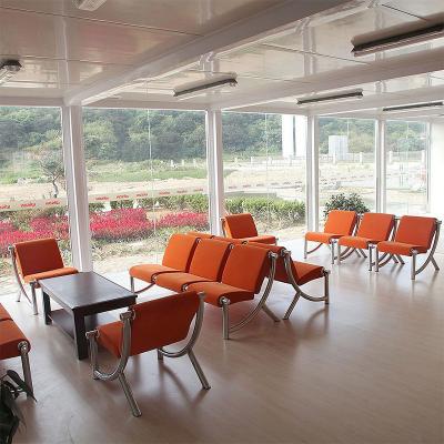 China Escritório provisório de dobramento modular alto do recipiente do painel de sanduíche da pré-fabricação à venda