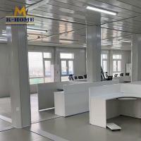 China Prefabricated Sandwich Panel Temporary Container Office 20ft Modular Building for sale