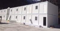 China Fireproof Shockproof Sandwich Panel Container House for Camp Workers 20ft for sale