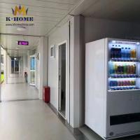 China Prefabricated Modular Container Office Accommodation 2.3mm Galvanized Steel Frame for sale