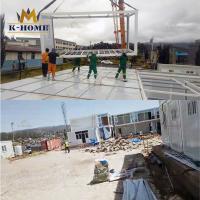 China Modular Container Van House 3m x 5.95m Galvanized Steel Frame Insulated Panels for sale
