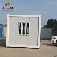 China 20FT Flat Pack Container House Sandwich Panel Quick Installation Steel Structure 5950x3000x2800mm for sale