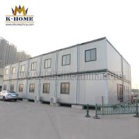 China Fabricated Container Movable House Prefab Camp 5950x3000x2800mm for Construction Site for sale