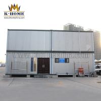 China Fabricated Container Movable House Prefab Camp 5950x3000x2800mm for Construction Site for sale