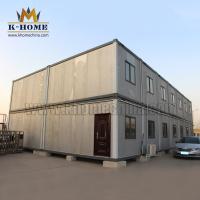 China Fabricated Container Movable House Prefab Camp 5950x3000x2800mm for Construction Site for sale