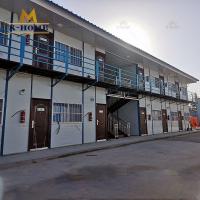 China Quick Built Sandwich Panel Prefab House for Workforce Lodging 50mm to 100mm for sale