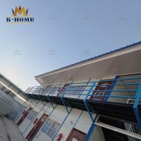 China Quick Built Sandwich Panel Prefab House for Workforce Lodging 50mm to 100mm for sale