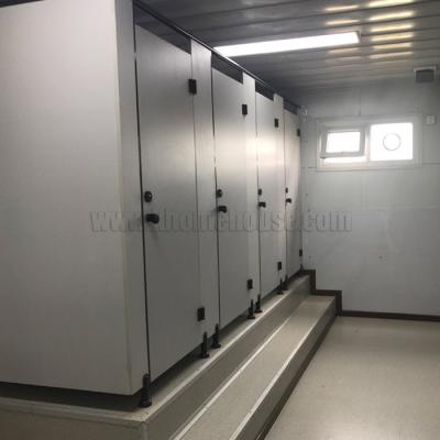 Cina Contenitori portatili d'acciaio galvanizzati della doccia e della toilette in vendita